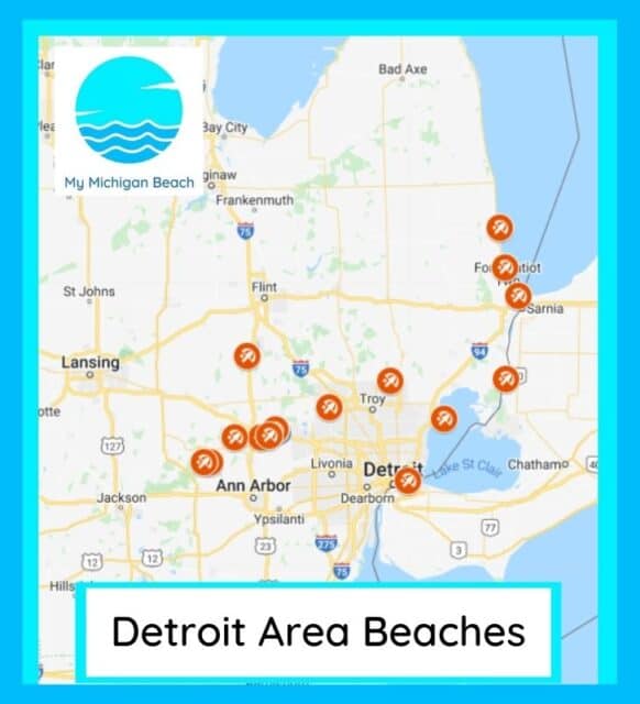 15 Best Beaches Near Detroit (Local's Guide + Map) | My Michigan Beach ...
