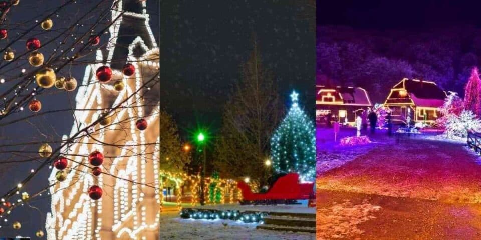 Best Michigan Christmas Light Displays List - My Michigan Beach and Travel