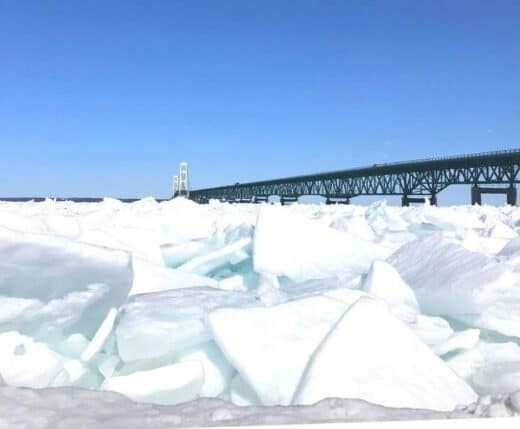 Michigan Blue Ice, Ice Volcanoes & Ice Balls (2026 Guide) | My Michigan ...