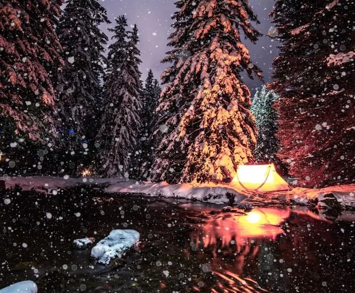 Winter Camping in Michigan: Six Top Spots | My Michigan Beach and ...