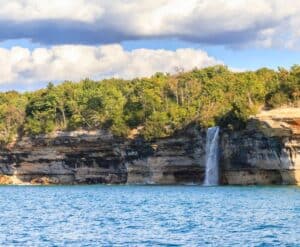 Michigan Waterfalls Map | My Michigan Beach and Travel