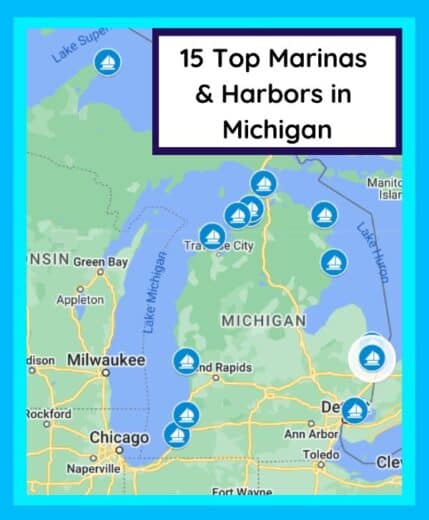 15 Top Marinas and Harbors in Michigan (MAP): Boating in Michigan | My ...