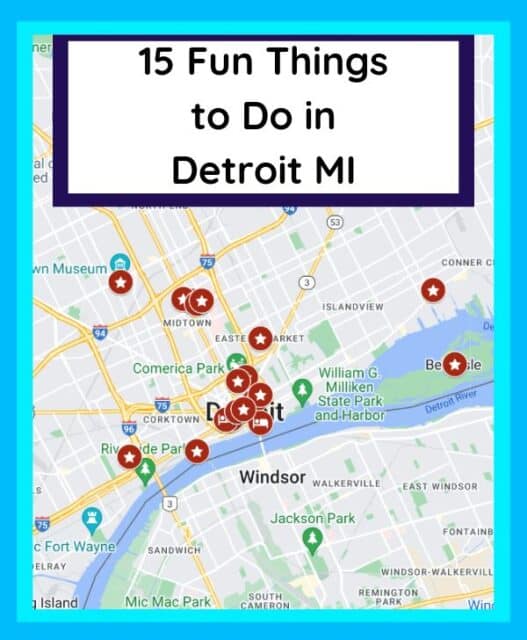 15 Coolest, Most Fun Things to Do in Detroit (MAP) | My Michigan Beach ...