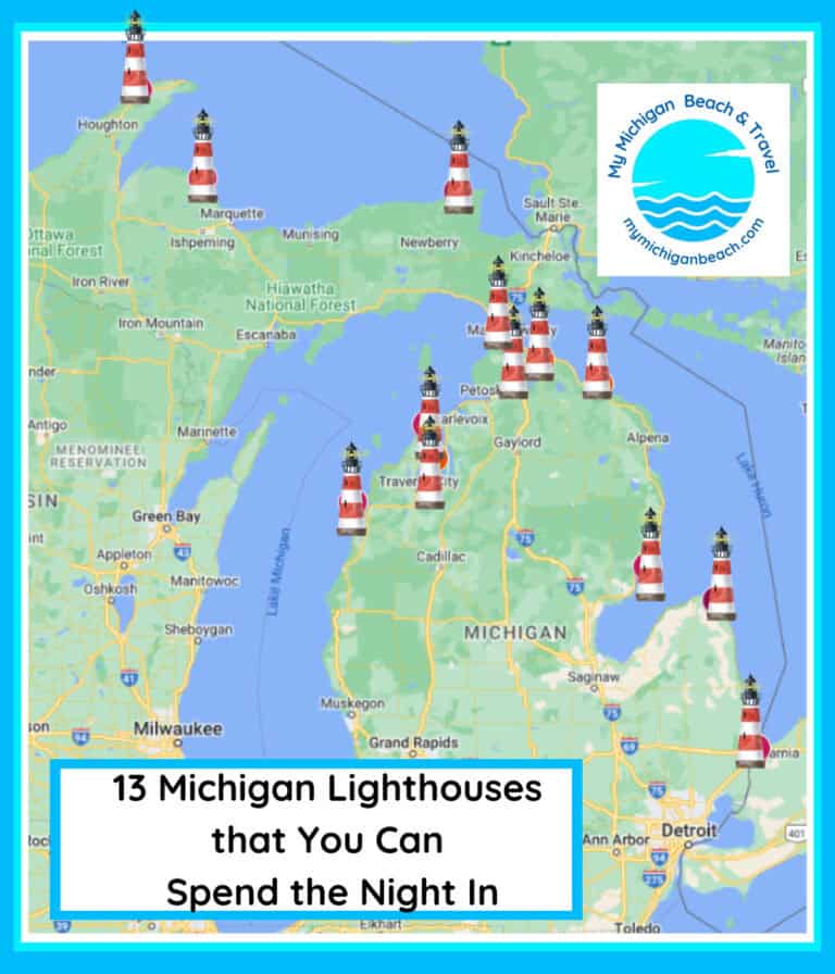 14 Stunning Michigan Lighthouses Where You Can Spend the Night: Unique ...