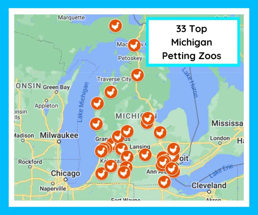 33 BEST Michigan Petting Zoos, Farms, Animal Sanctuaries (MAP) | My ...