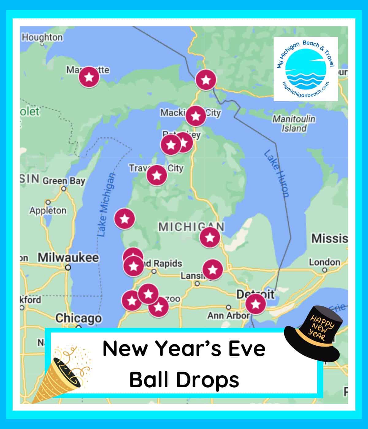 17 New Year's Eve Ball Drops in Michigan to Celebrate 2026! | My ...