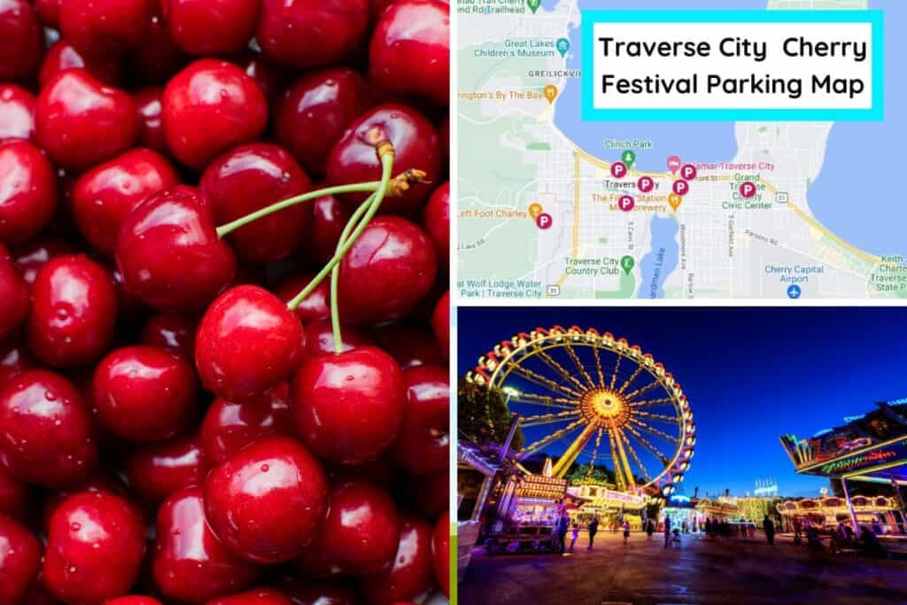 Traverse City Cherry Festival 2025 Parking & Shuttle Guide: Maps, Tips ...